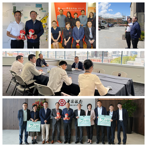 Consul General Chen Shijie Visits Chinese Enterprises in Auckland